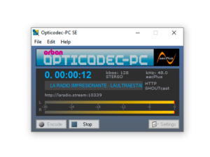 Configurar Streaming, Encoder (Orban Opticodec) • EXTASSIS NETwork Tutoriales