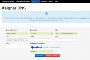 Cambiar los DNS a un dominio registrado en NIC.ve • EXTASSIS NETwork Tutoriales
